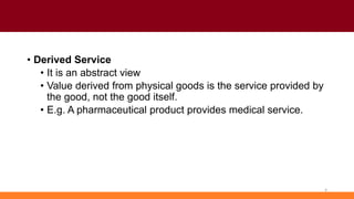 Introduction to service marketing | PPTX | Information Services ...