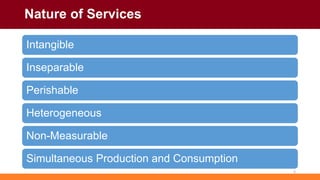 Introduction to service marketing | PPTX | Information Services ...