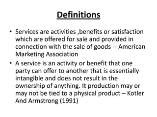 Introduction to services | PPTX