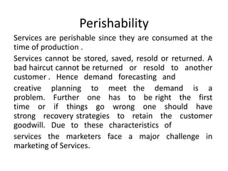 Introduction to service sector mgt | PPTX