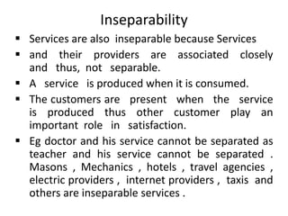 Introduction to service sector mgt | PPTX