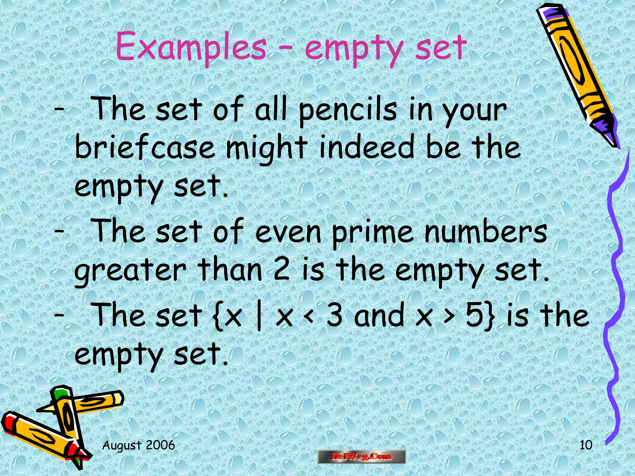 Introduction to sets | PPT | Physics | Science