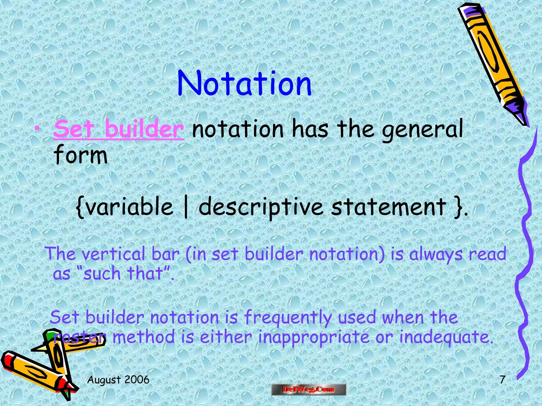 Introduction to sets | PPT | Physics | Science