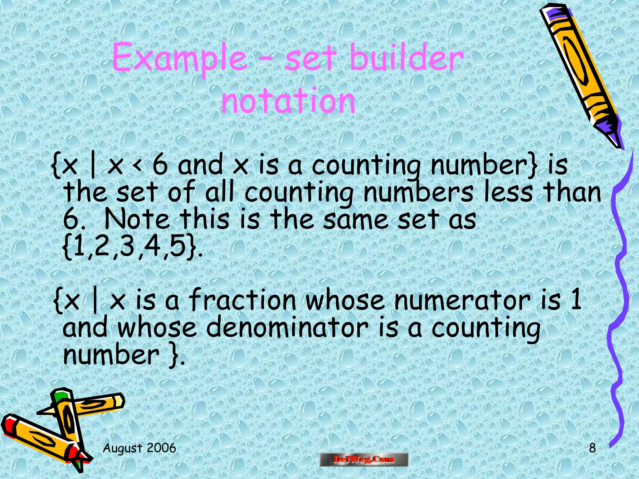 Introduction to sets | PPT | Physics | Science
