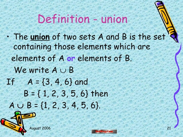 Introduction to sets | PPT | Physics | Science