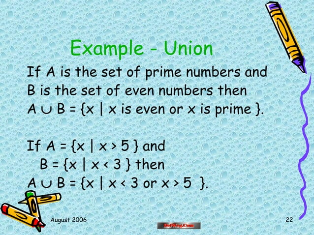 Introduction to sets | PPT | Physics | Science