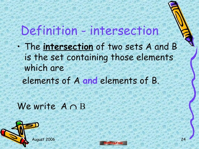 Introduction to sets | PPT | Physics | Science
