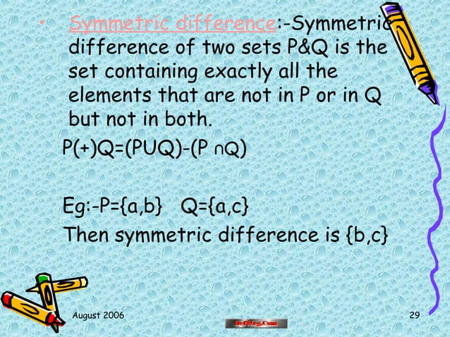 Introduction to sets | PPT | Physics | Science
