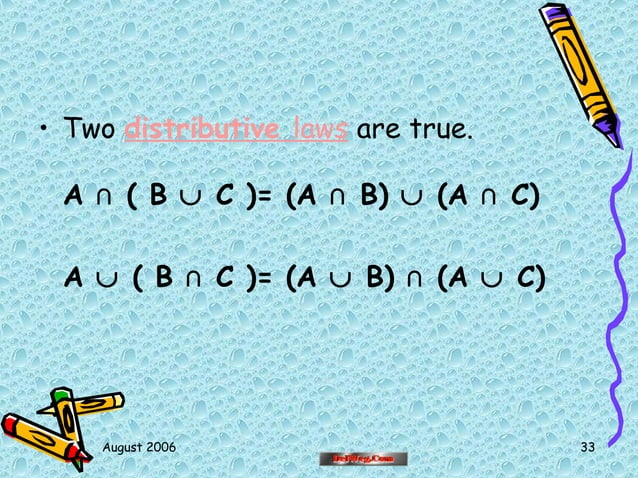 Introduction to sets | PPT | Physics | Science