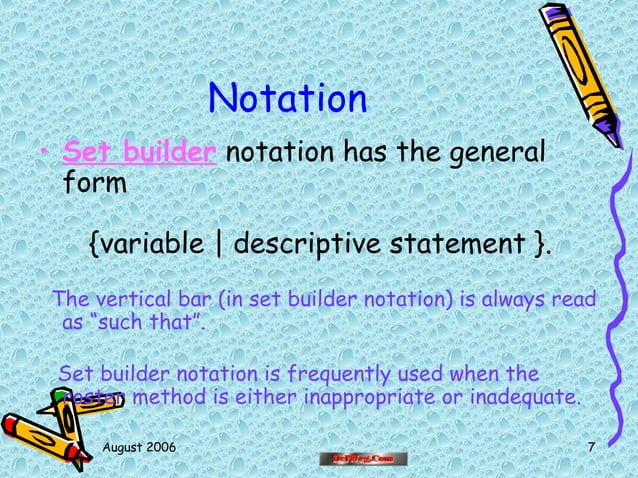 Introduction to sets | PPT | Physics | Science