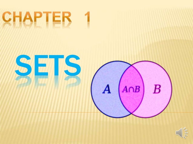 Introduction to sets | PPSX