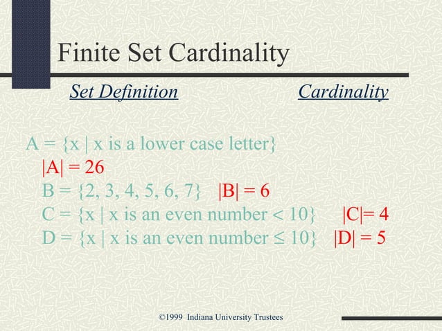 Introduction to set theory | PPT