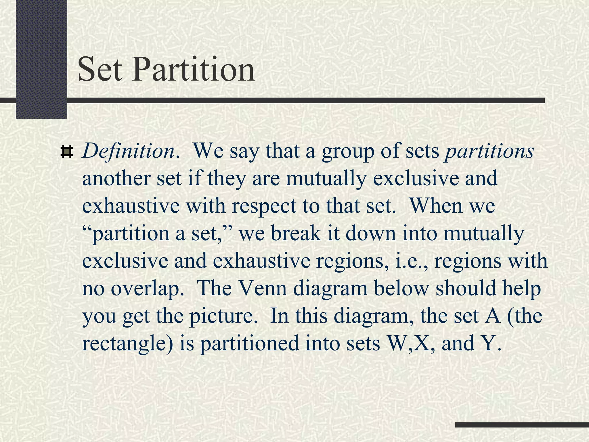 Introduction to set theory | PPT