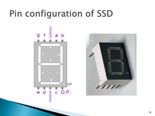 Introduction to seven segment display new | PPTX | Computer Peripherals ...