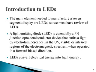 Introduction to seven segment display new | PPTX