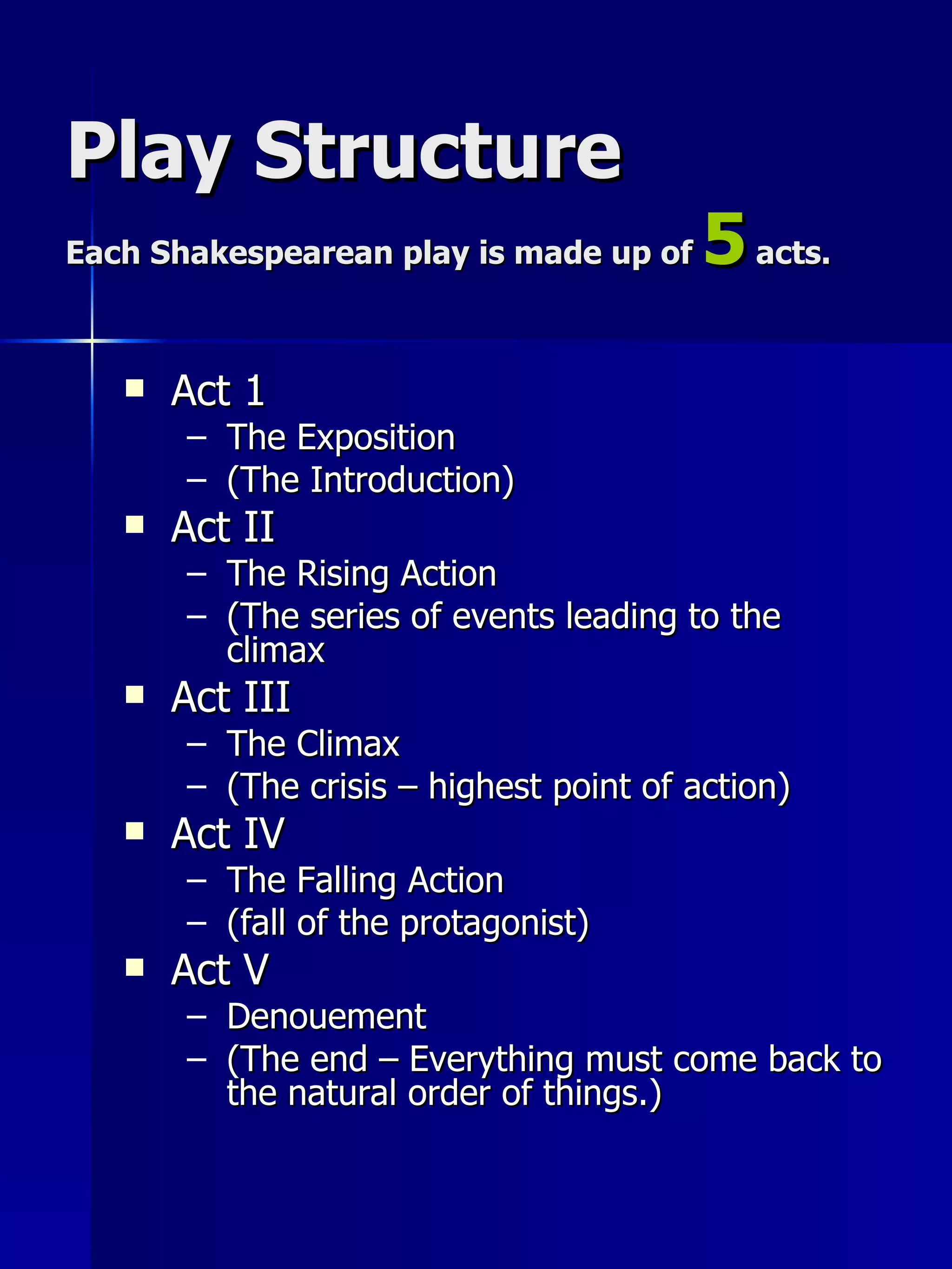 Introduction to shakespeare | PDF