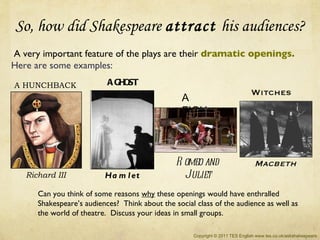 Introduction to shakespeare | PPT