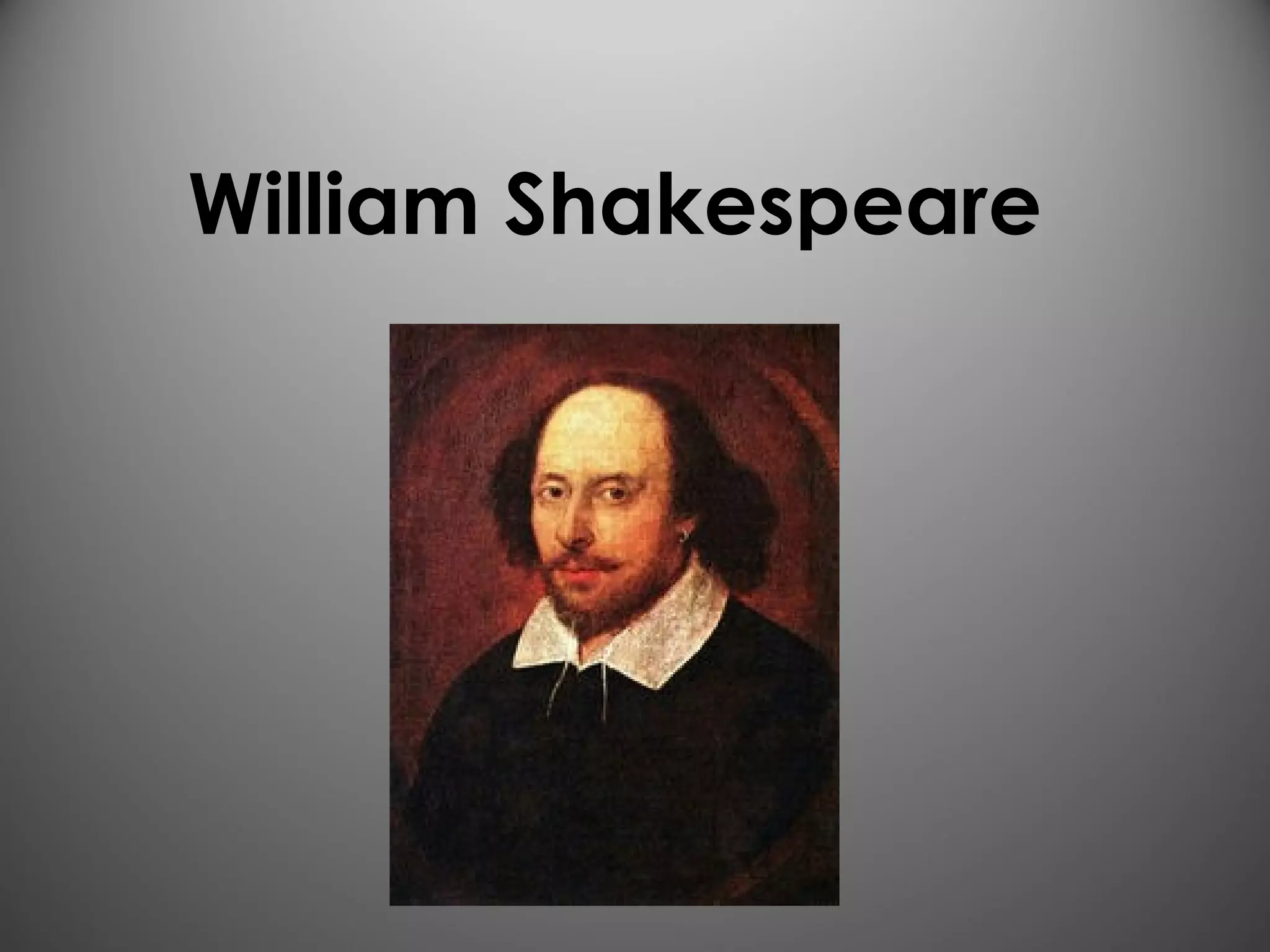 Introduction to Shakespeare | PPT