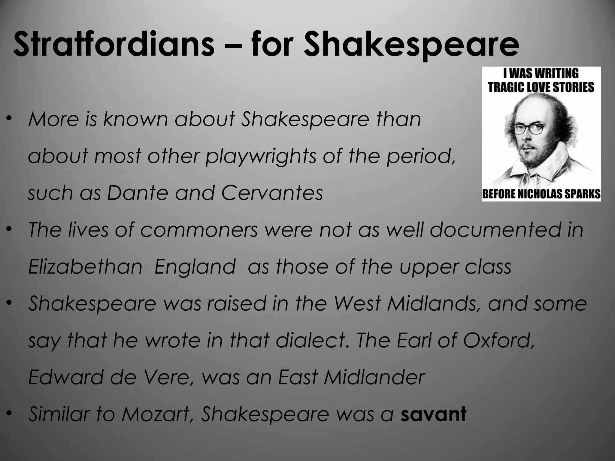 Introduction to Shakespeare | PPT