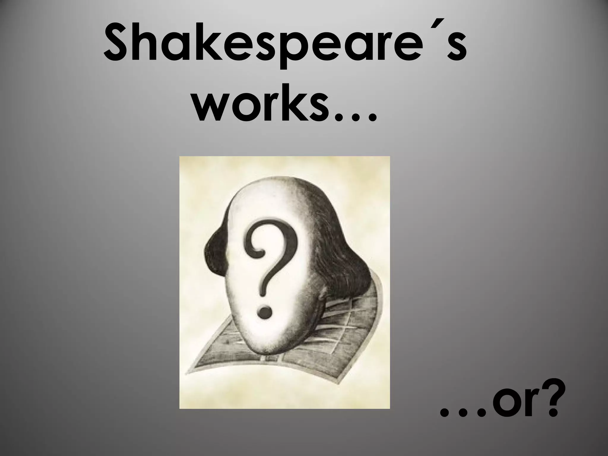 Introduction to Shakespeare | PPT