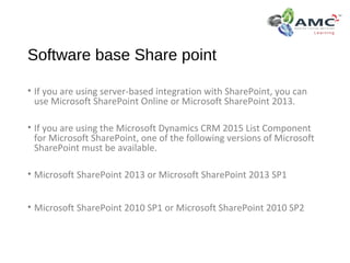 learn sharepoint at AMC Square learning | PPT