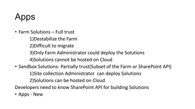 Introduction to SharePoint 2013 | PPT