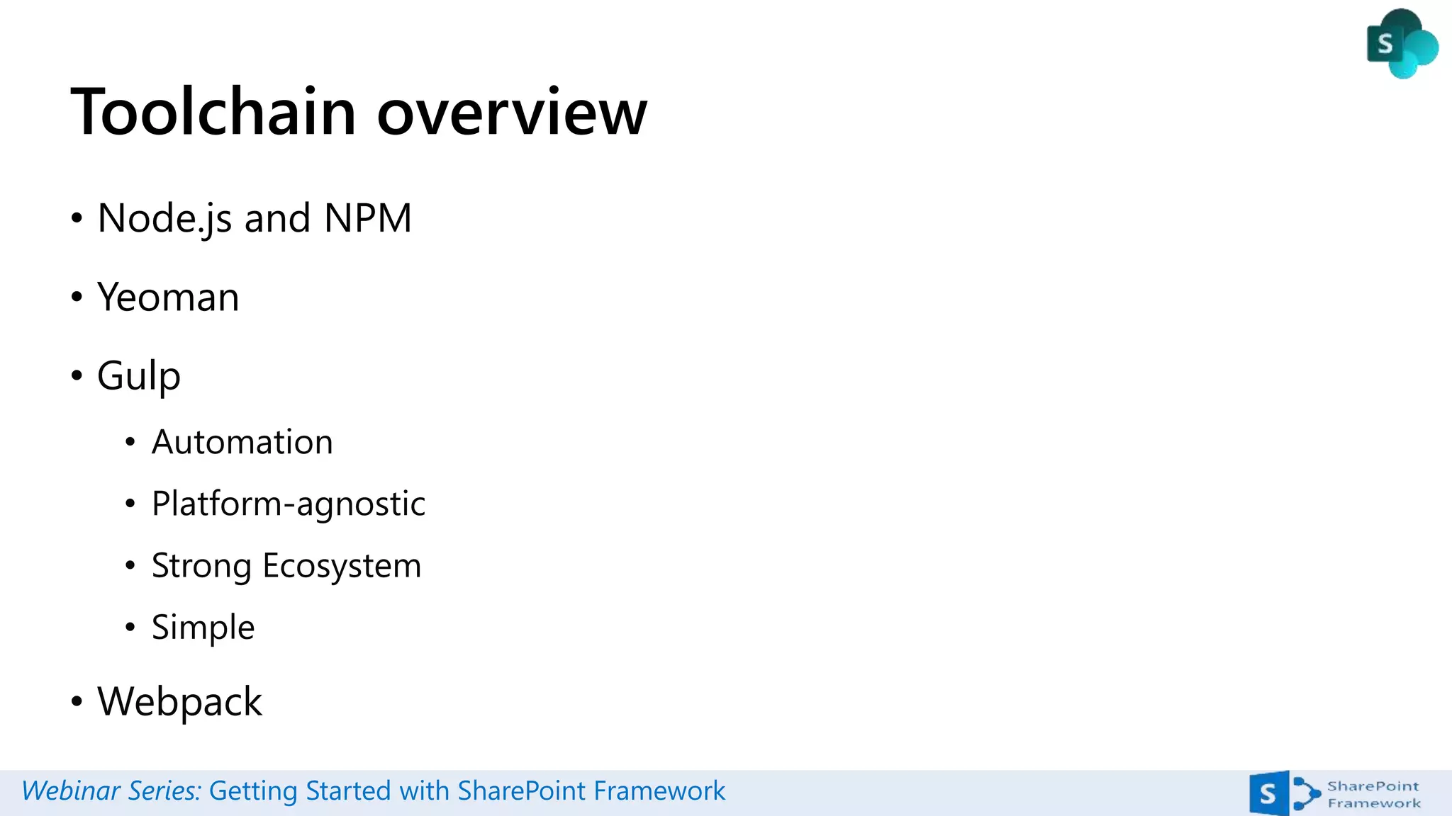 Introduction To Sharepoint Framework Ppt