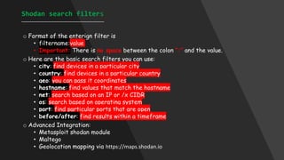 Introduction to shodan | PPTX