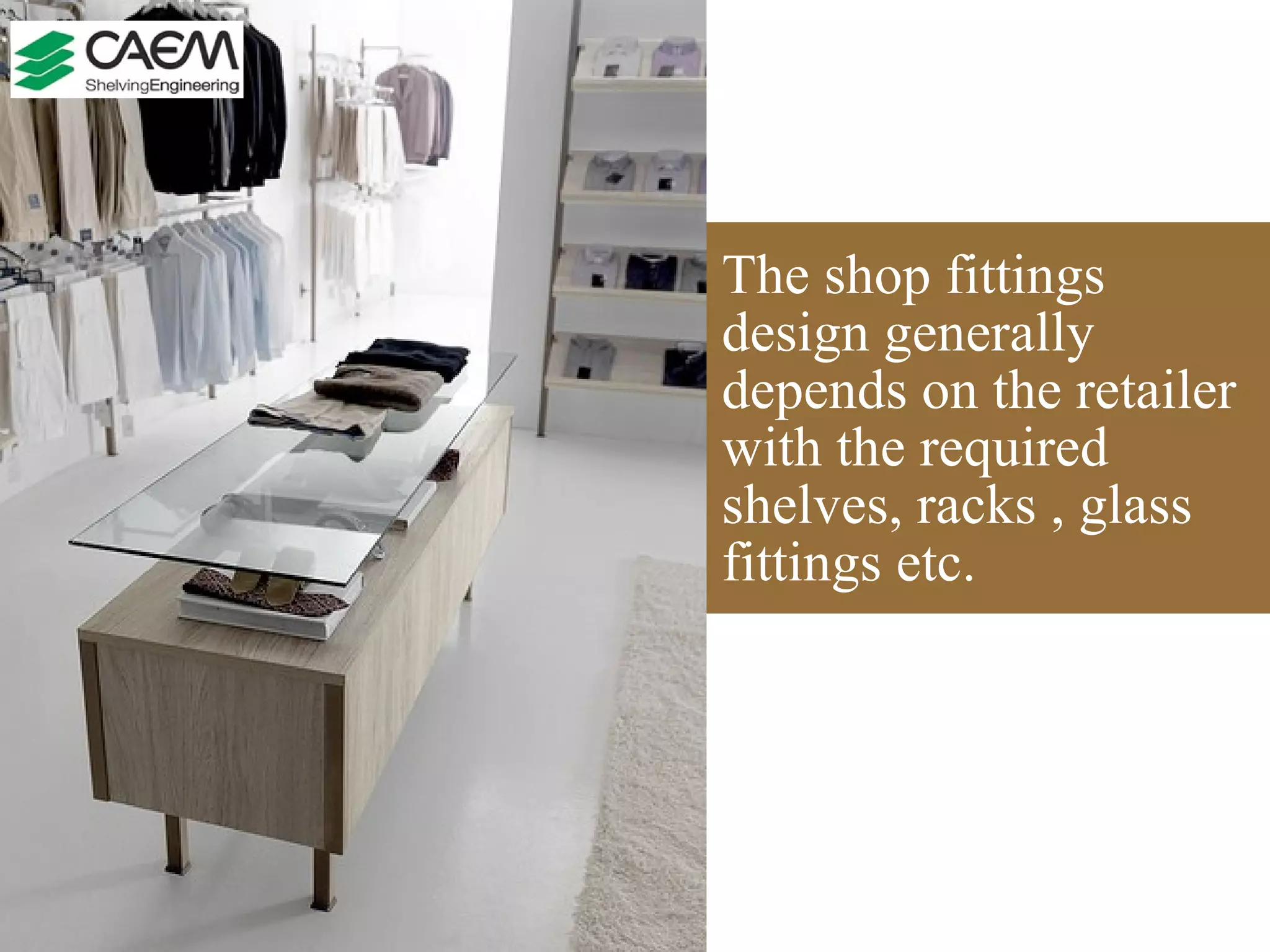 ShopFitting Introduction | PPT