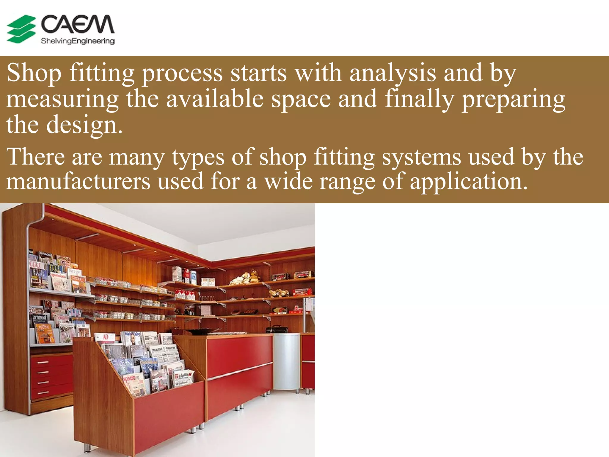 ShopFitting Introduction | PPT