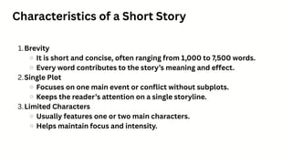 Introduction to short stories and elements | PDF