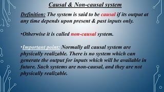 Introduction to signal &system | PPTX