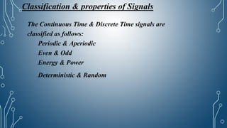 Introduction to signal &system | PPTX