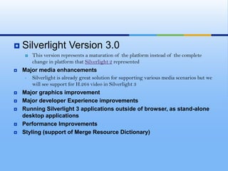 Introduction to silverlight | PPT | Free Download