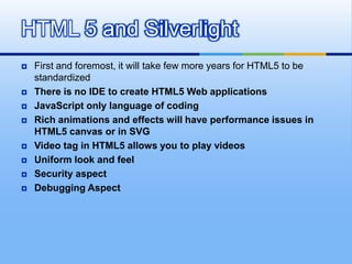 Introduction to silverlight | PPT