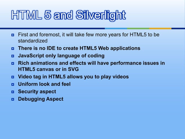 Introduction to silverlight | PPT
