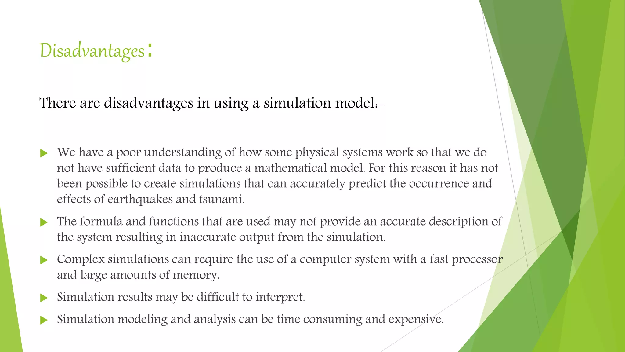 Introduction to simulation and modeling | PPTX