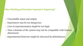 Introduction to simulation and modeling | PPTX