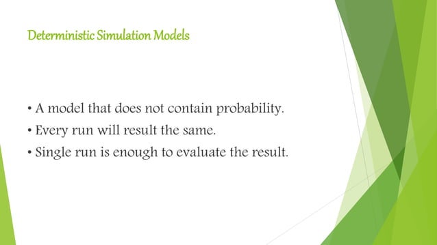 Introduction to simulation and modeling | PPTX