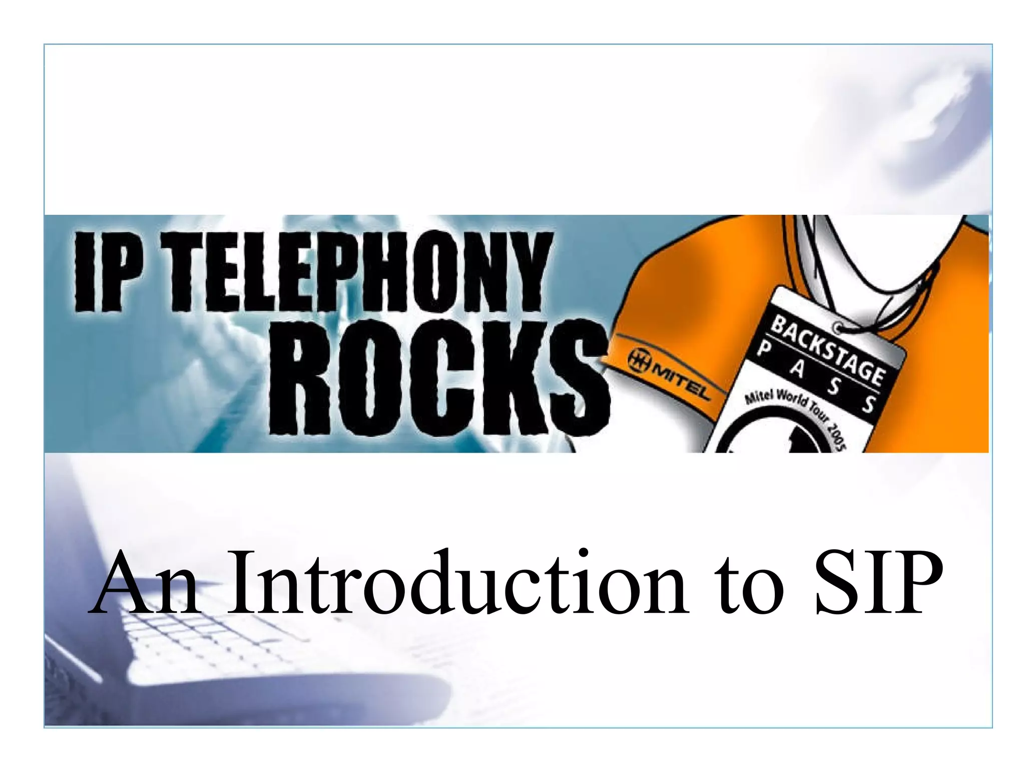 Introduction To SIP | PPT