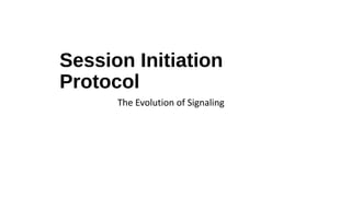 Introduction to SIP | PPT