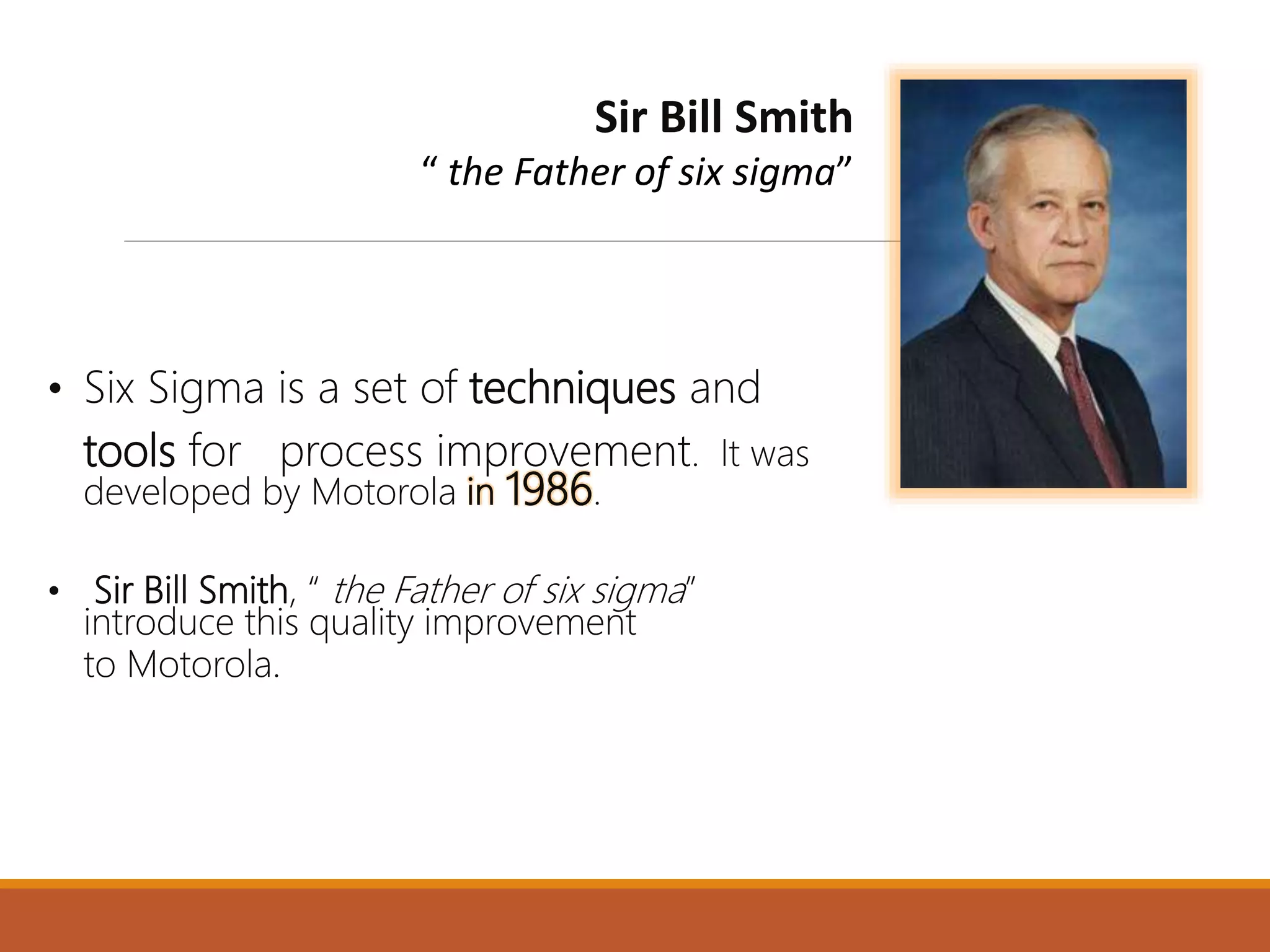 Introduction to six sigma | PPTX