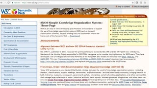 A Brief Introduction to SKOS | PDF