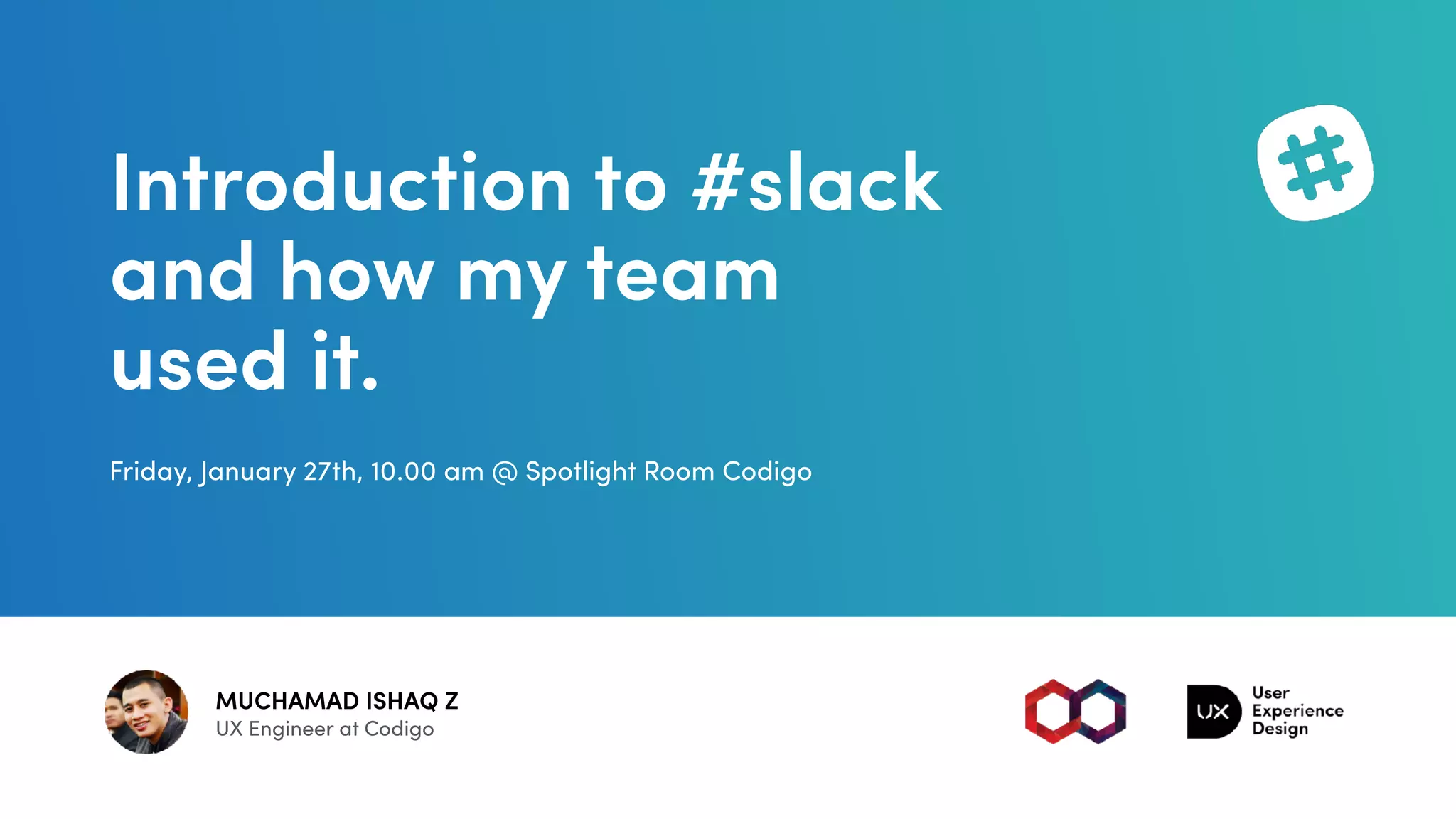 Introduction to slack and how my team used it | PDF