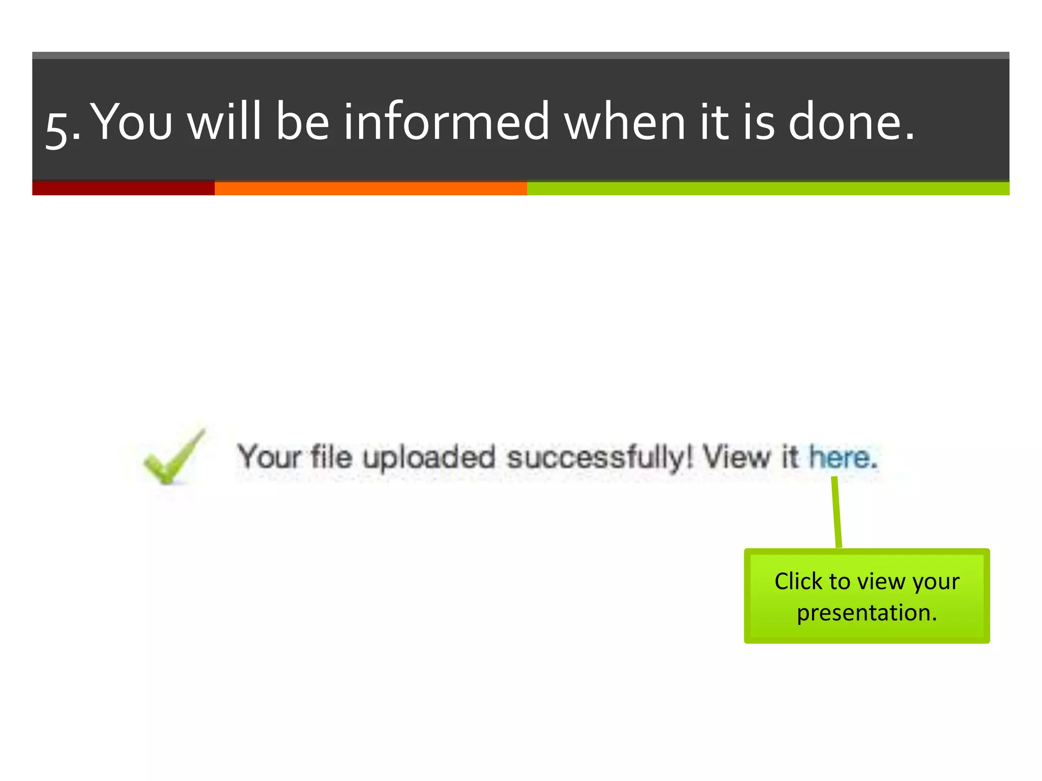 Introduction to slideshare 2013 | PPT