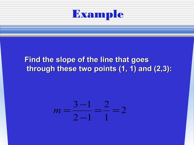 Introduction to slope presentation | PPT