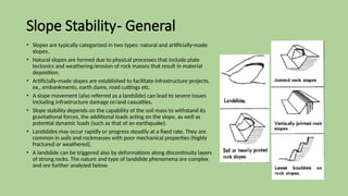 Introduction to Slope Stability presenta | PPTX