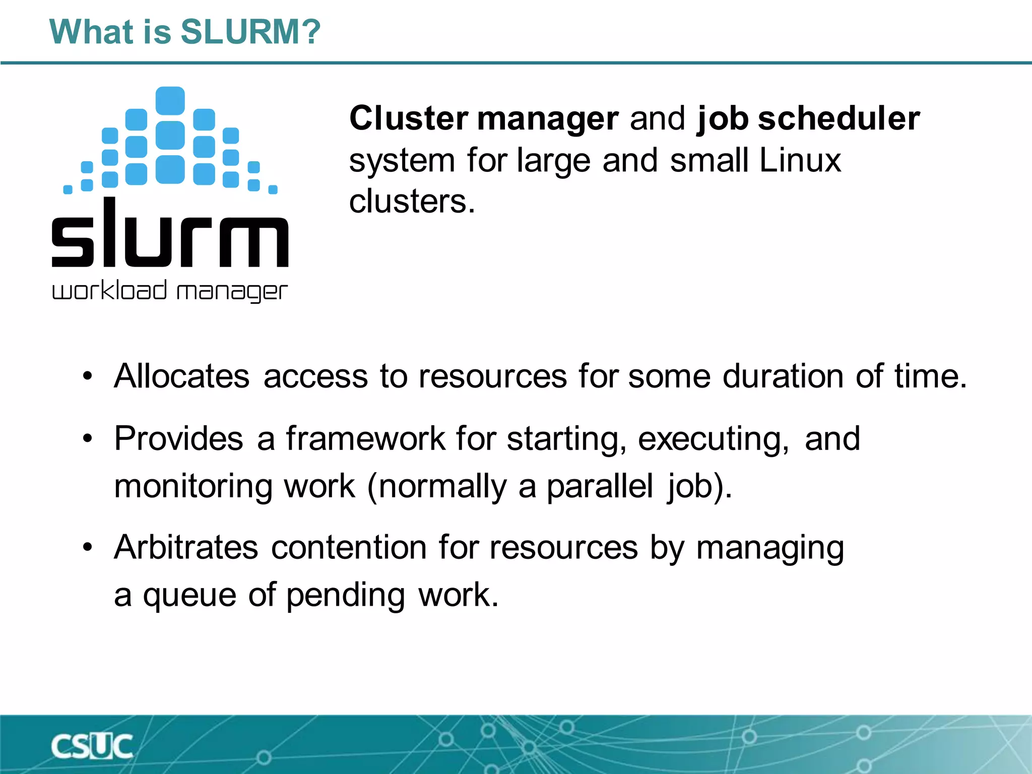 Introduction to SLURM | PDF