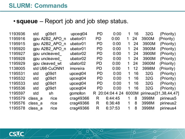 Introduction to SLURM | PDF
