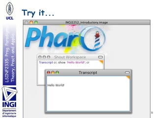 Introduction to Smalltalk | PDF